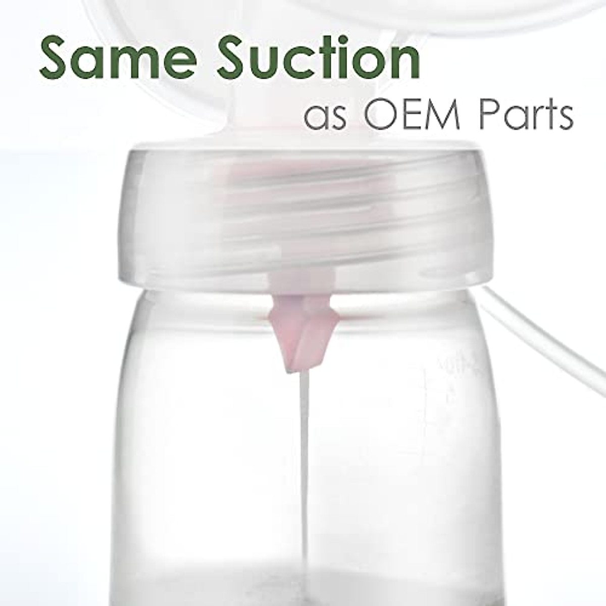 Maymom Pump Part Compatible with Spectra/Ameda Luna Pumps, Syngery Gold; Incl Wide Mouth Flange 19 mm Valve; Not Original Spectra Flange; Replaces Spectra S1 S2, Plus Shield, Pump Parts, Accessories