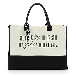 Beach Tote TraBeach Tote Gifts Birthday Presents for Women Vacation Essentials Inspirational Gifts for Best Friend Daughter Sister Girlfriend Wife Tote Bag Birthday Christmas Mothers Day Giftsvel