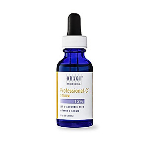 obagi Vitamin C Serum 15% - Professional C Serum Skin Care – Contains Concentrated L Ascorbic Acid - Helps Minimize the Appearance of Wrinkles, Brightens Skin, and Retains Moisture- 1.0 Fl Oz.
