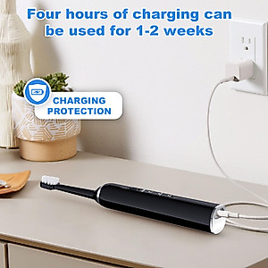 Magentak Dog Teeth Cleaning Kit, Sonic Electric Toothbrush for Pets, Teeth Plaque Remover Brush Set, Rechargeable Sonic Toothbrush for Teeth Care with 3 Modes and 11 Replaceable Brush Heads