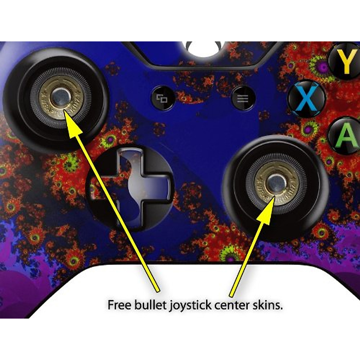 WraptorSkinz Decal Style Vinyl Skin Wrap compatible with XBOX One Original Wireless Controller Classic