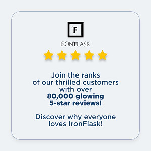 IRON °FLASK Sports Water Bottle - 32 Oz, 3 Lids (Straw Lid), Leak Proof, Vacuum Insulated Stainless Steel, Double Walled, Thermo Mug, Metal Canteen