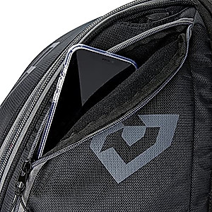 DeMarini Spectre Wheeled Bag,Black,LARGE