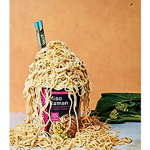 Snapdragon Miso Ramen Cups | Rich Miso Broth With Authentic Ramen Noodles | Authentic Flavors | Satisfy Your Craving | 2.2 oz (6 Pack)