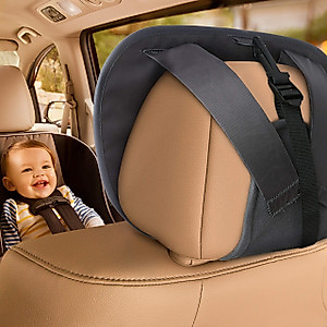 Munchkin® Brica® Baby in-Sight® Mega Car Mirror, Grey