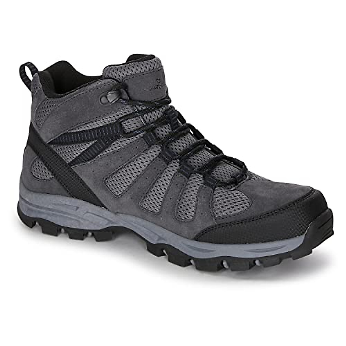 Eddie Bauer Elliot Bay Mid Waterproof Hiking Shoes for Men | Multi-Terrain Lugs, Sturdy & Supportive Design Rubber Traction Outsole Contoured Insole