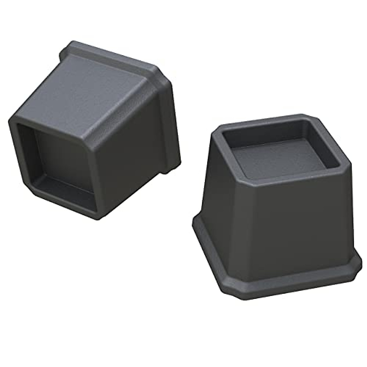 Whynonap Bed Risers 3 Inch Set of 9, Heavy Duty Bed Elevators Lifts Up 3,000 lbs Furniture Riser for Sofa and Table, Black