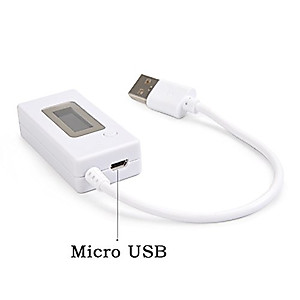 YOTINO USB Volatage/Amps Power Meter, Tester Multimeter Test Speed of Charger, Cables, Computer, Power Bank