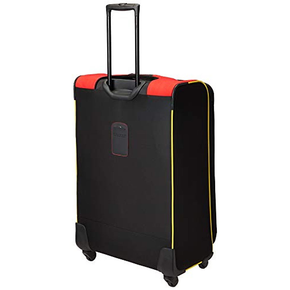 American Tourister Disney Softside Luggage with Spinner Wheels, Mickey Mouse Pants, Checked-Large 28-Inch