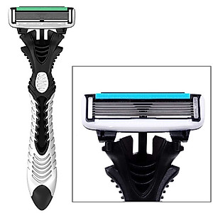 Dorco Pace 6 Six-Blade Disposable Men's Razor 2pack (6-Count)