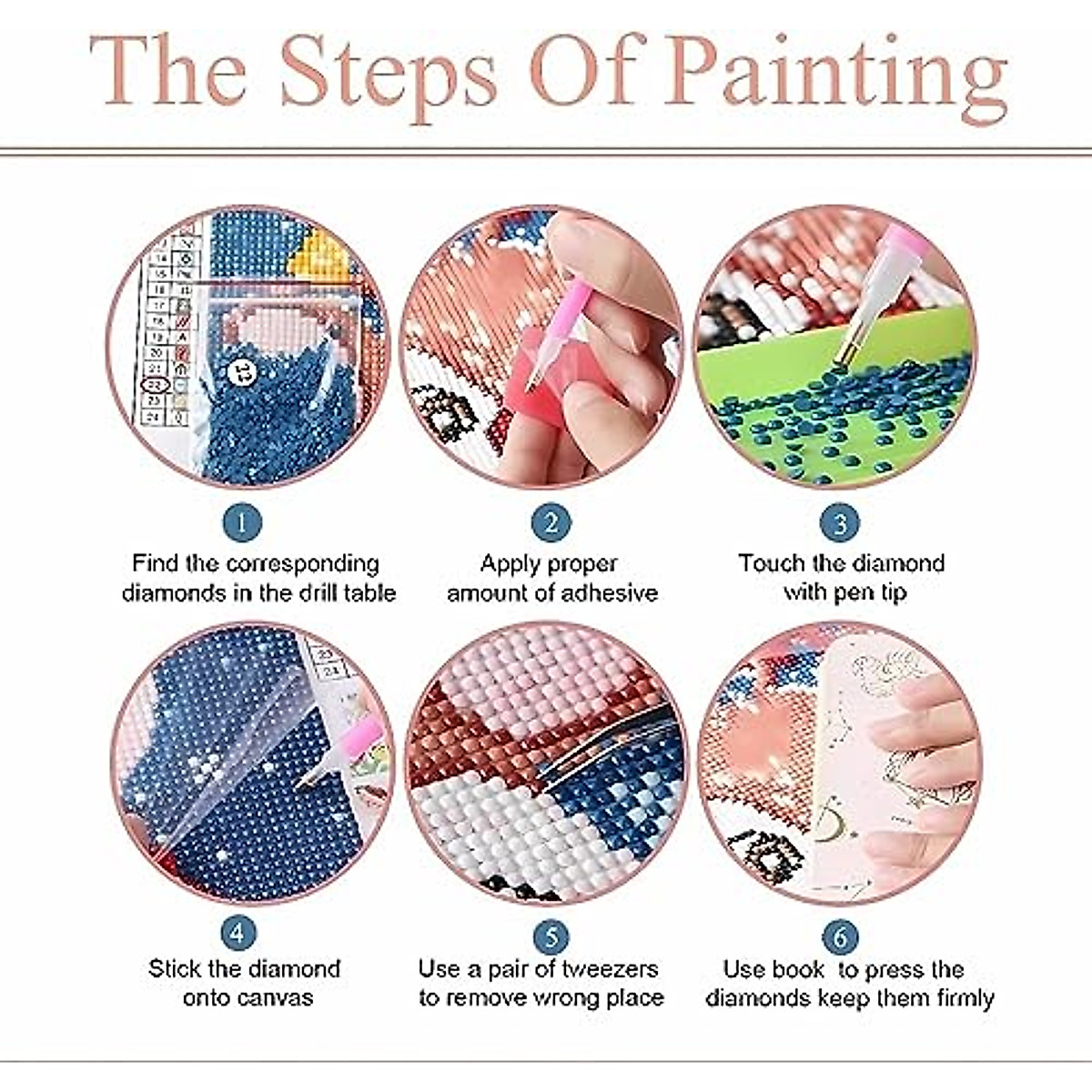 Vuedjro Virgin Mary Guardian Angel Diamond Painting DIY Beginner Full Round Diamond Painting Kit, Classic Art - Great for Home Decor and Friend Gift 12 * 16 Inch