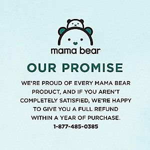 Amazon Brand - Mama Bear Gentle Fragrance-Free Baby Wipes, Hypoallergenic, 800 Count, 100 Count (Pack of 8)