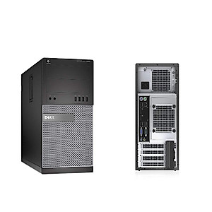 Dell Optiplex 7020 Tower Core i5-4570 3.2 GHz 8 GB 240 GB SSD DVD Wi-Fi Win 10 Pro (Renewed)