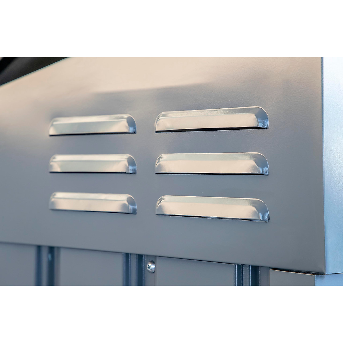 Arrow Sheds 6' x 3' Outdoor Steel Storage Shed, Grey