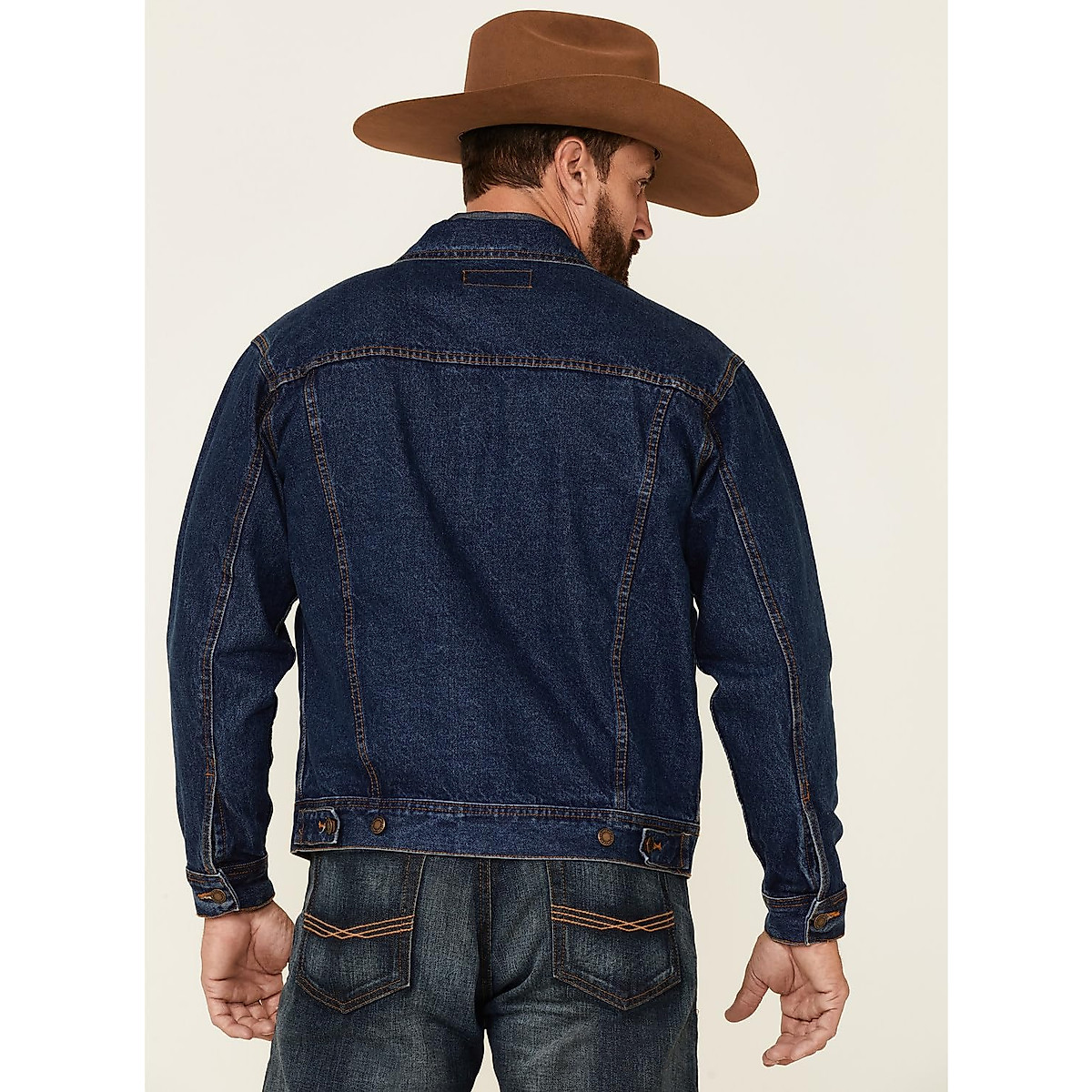 Wrangler Men's Big & Tall Unlined Denim Jacket,Antique Indigo,3XL