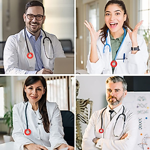 Balacoo Stethoscope Covers Stethoscope Cover - 10 Pcs Soft Silicone Stethoscope Spare Parts- Disposable Replacement Stethoscope Diaphragm Covers