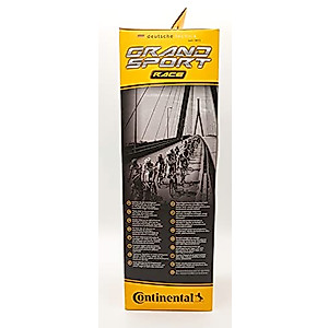 Continental Grand Sport Race All Rounder Bicycle 700x25 NyTechBreaker Folding Clincher - Pair (2 Tires)