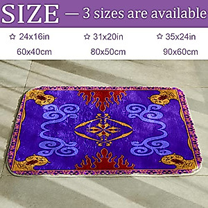 Fluffy Area Rugs,Aladdins Magic Carpet,Soft Rug Washable Rugs Carpet for Bedroom Living