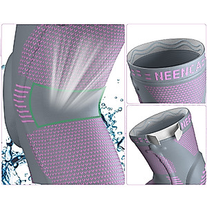 NEENCA Professional Knee Brace for Pain Relief, Medical Knee Support with Patella Pad & Side Stabilizers, Compression Knee Sleeve for Meniscus Tear, ACL, Joint Pain, Runner, Workout - FSA/HSA APPROVED