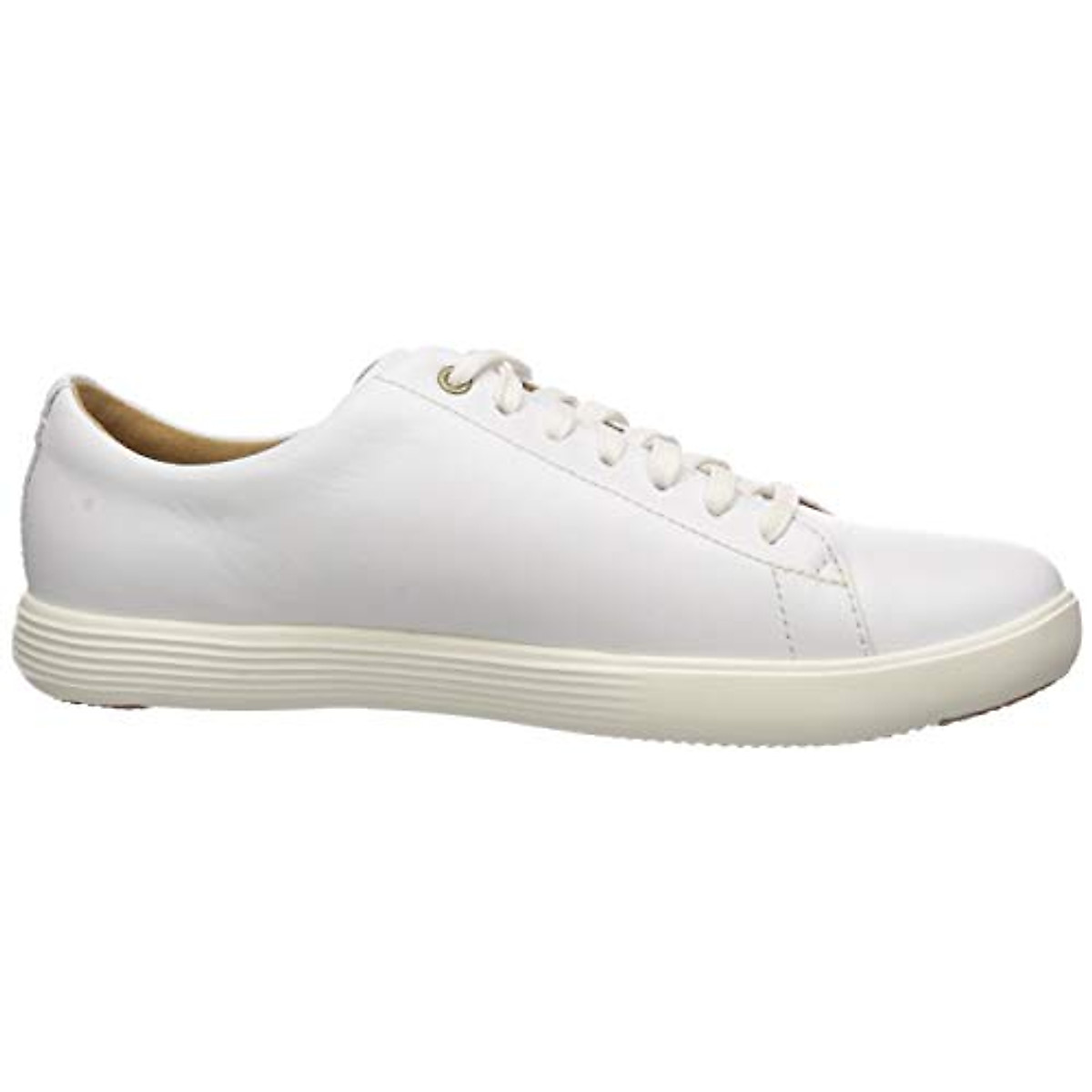 Cole Haan womens Grand Crosscourt Sneaker, Bright White Leather/Optic White, 8 US