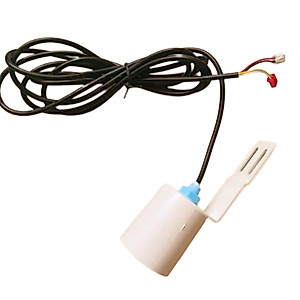 1PC ice Thickness Probe, ice Machine 4-Wire 2P Plug Water Level and de-ice Dual Probe, de-ice Sensor, Water Temperature de-ice Float Sensing Device for Computer Board