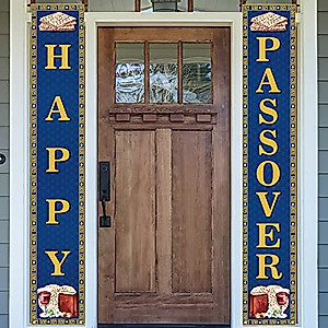 Happy Passover Decorations Passover Welcome Sign Jewish Festival Holiday Decor Pesach Star of David Passover Decorations and Supplies for Home Party