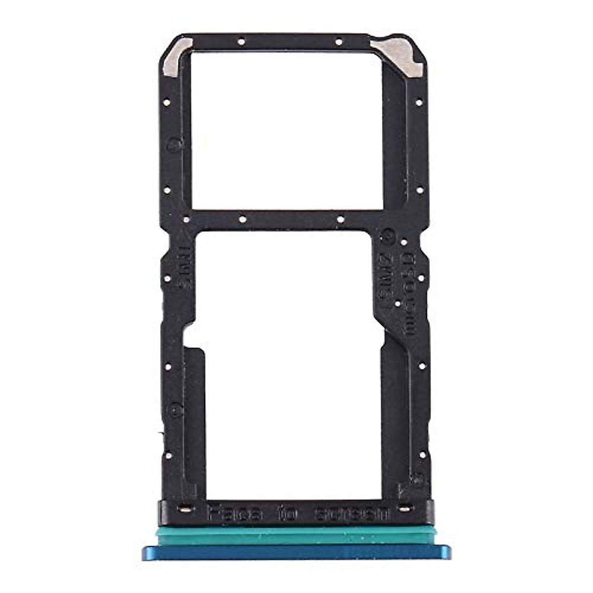 for Oppo Reno2 PCKM70 PCKT00 PCKM00 CPH1907 SIM Card Tray + SIM Card Tray/Micro SD Card Tray