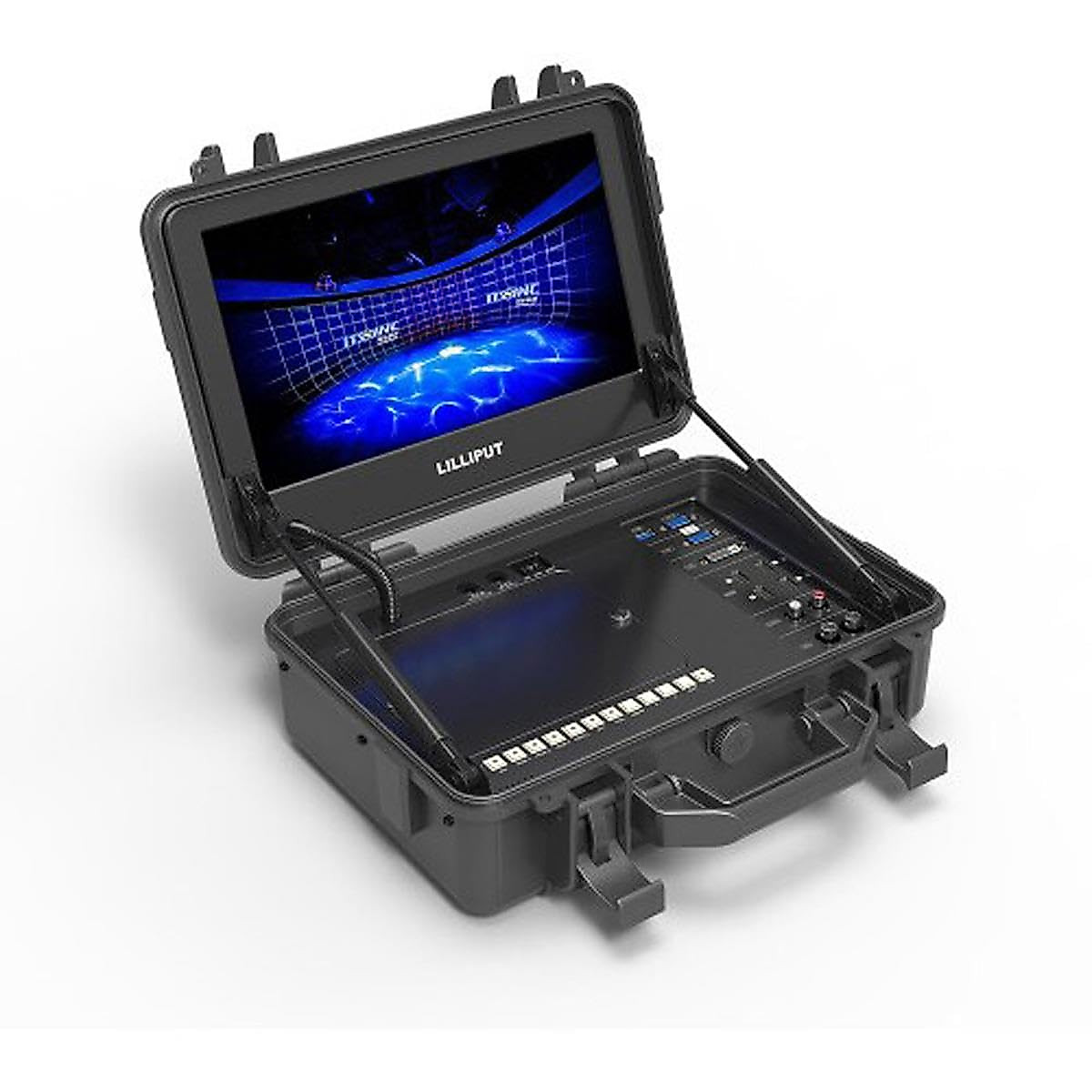 LILLIPUT BM120-4KS 12.5" 4K Monitor with 3D LUTS and HDR 4K Ultra-HD Native Resolution, Cover 137% Rec709 97% NTSC 90% DCI-P3 Color Space Color Space Peaking False Color & Time Code