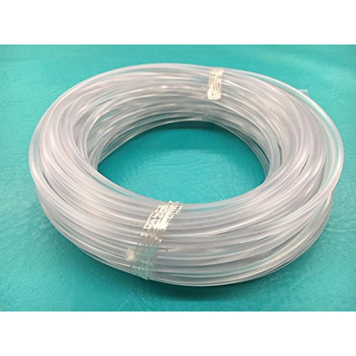 KOMORAX 10 Ft Long .22 Inch Solid Vinyl Sling Spline Awning Cord Chair Lounge Replacement Outdoor Patio Lawn Garden Pool Furniture Clear