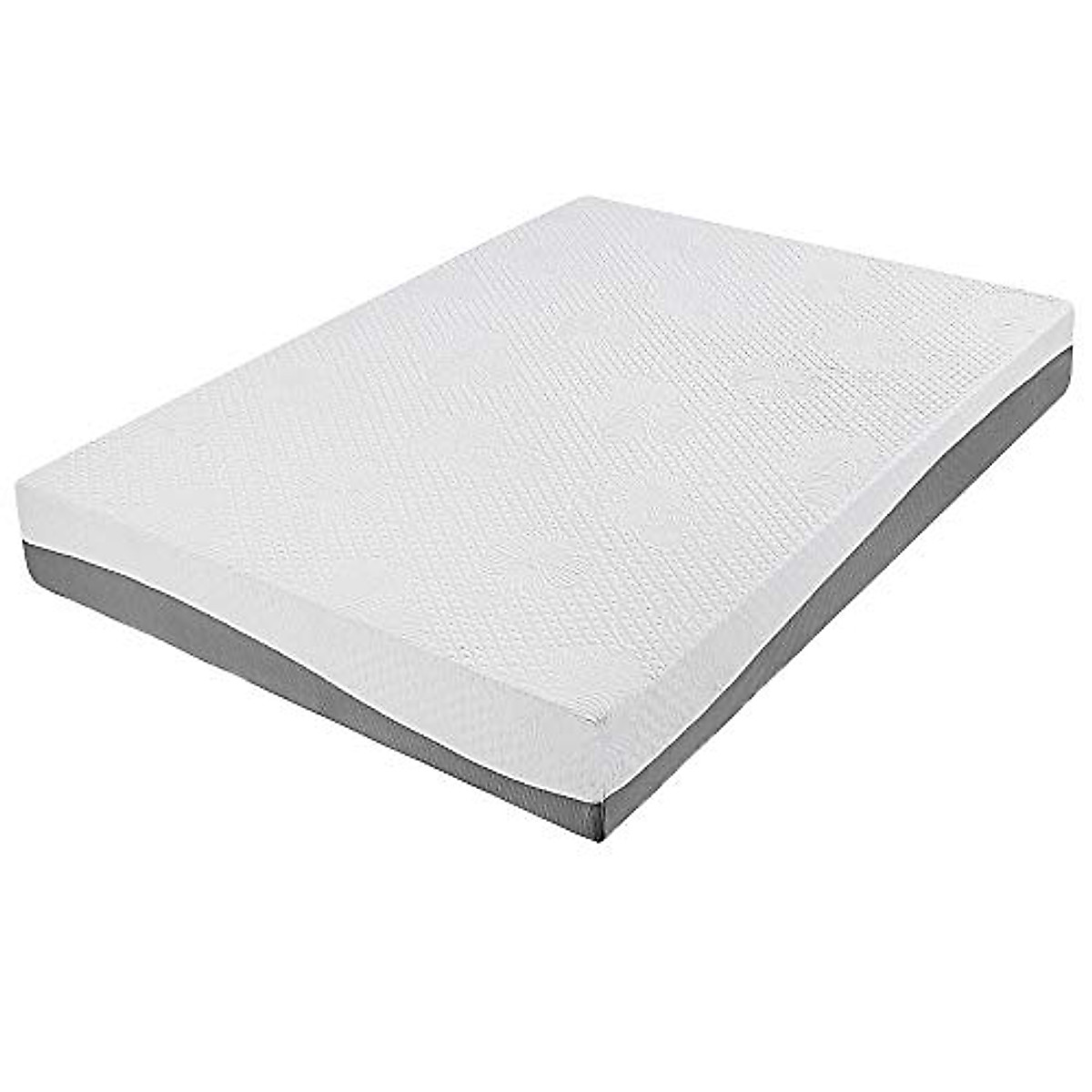 Olee Sleep 10 Inch Gel Layer Top Memory Foam Mattress - Queen, Medium Plush