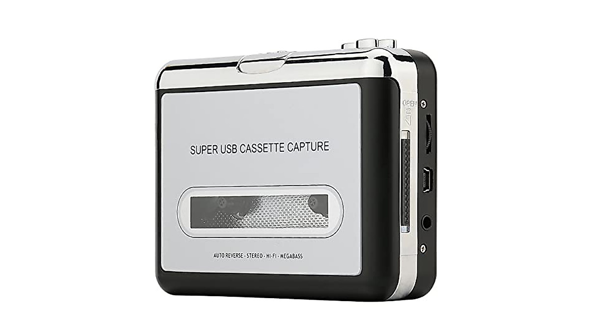 Reshow Portable Cassette Player Converts Tapes to MP3 - USB MP3 Converter