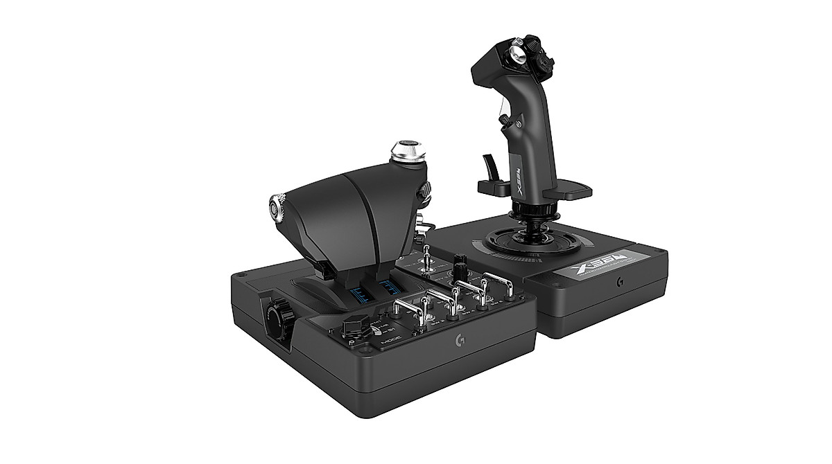 Logitech G X56 HOTAS Flight Simulator Controller – Programmable & RGB
