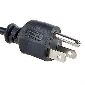 Dysead AC Power Cord Cable Plug Compatible with Roland JV2080 JV 2080 JV-2080 64 Voice Synth Module Akai MPC4000