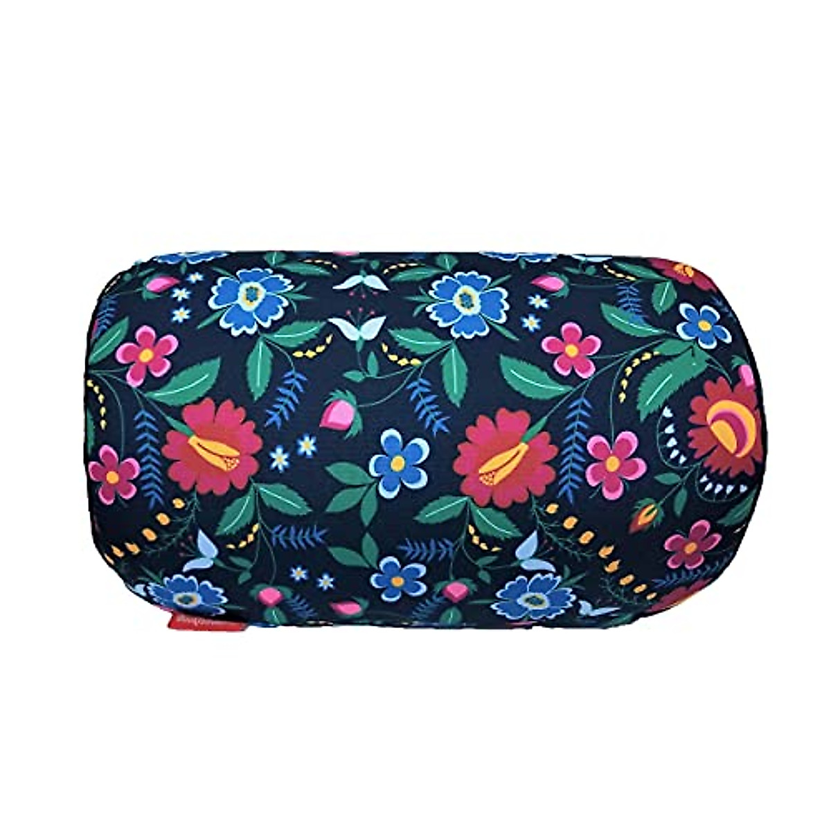 Bookishbunny Microbead Cylinder Bolster Roll Pillow 13" x 7" (Flowers)