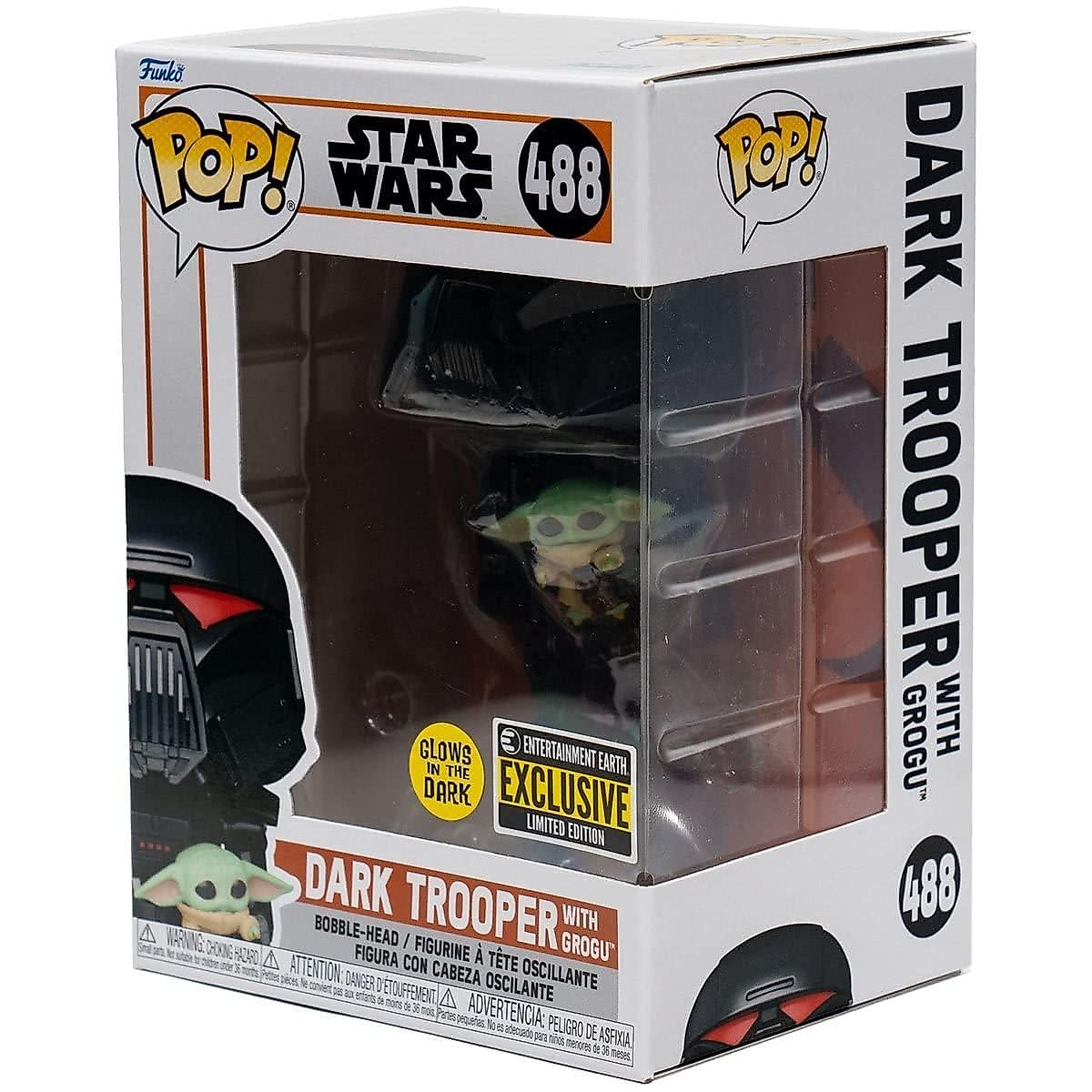 Pop Vinyl - Star Wars - Dark Trooper with Grogu 488