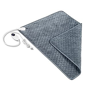 XUYU Heating Pad for Back, Neck, Shoulder, 31.5''x23.6'' Electric Heat Pad Smart Controller with Memory Function, Auto Shut Off