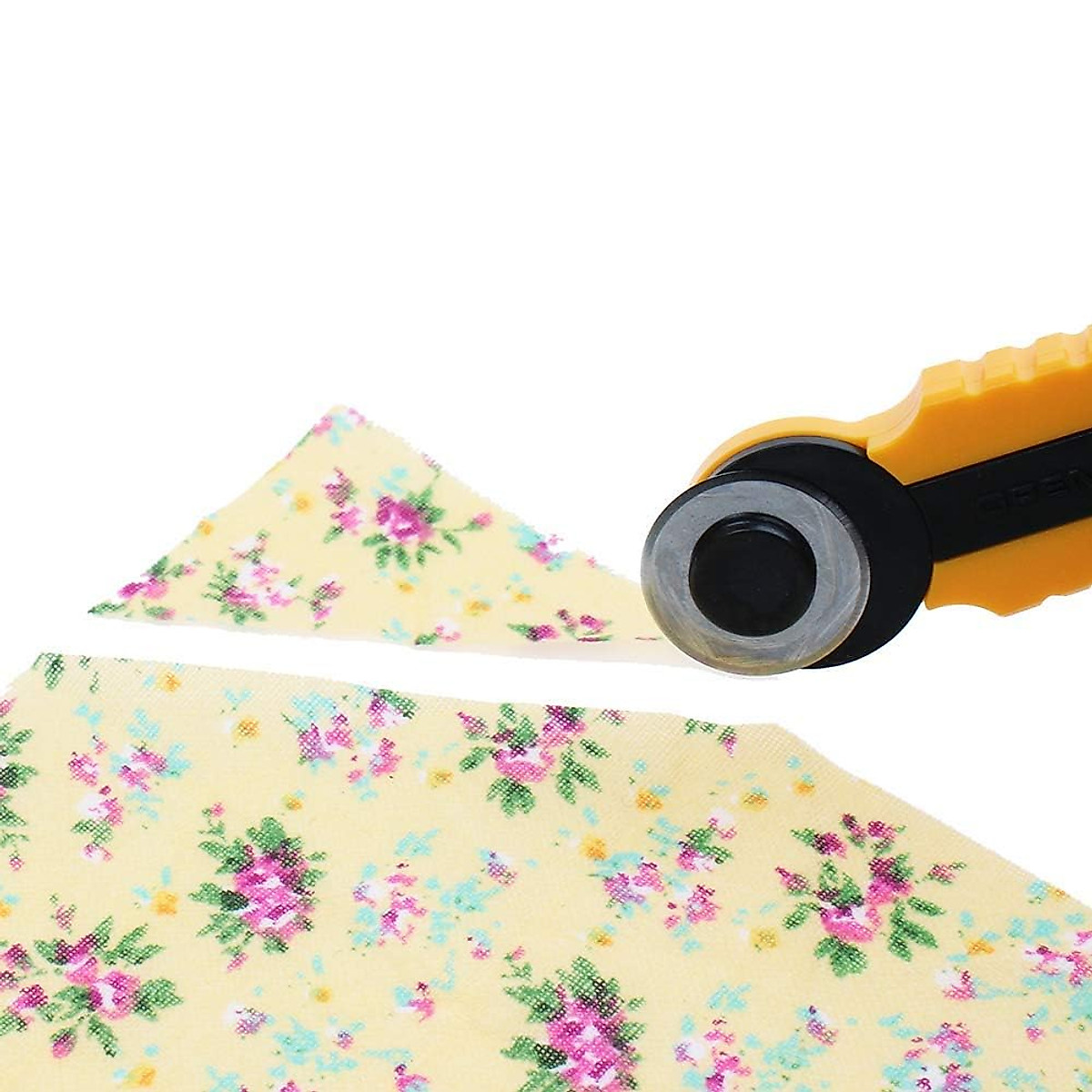 AUTOTOOLHOME 18mm Rotary Cutter Blades 10 Pack Replacement Rotary Blades Cutting Fabric Paper Quilting Scrapbooking Sewing Patchwork Tool