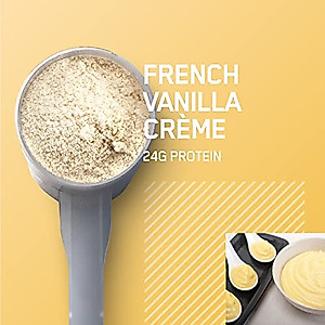 Optimum Nutrition Gold Standard 100% Whey Protein Powder, French Vanilla Creme, 5 Pound (Packaging May Vary)