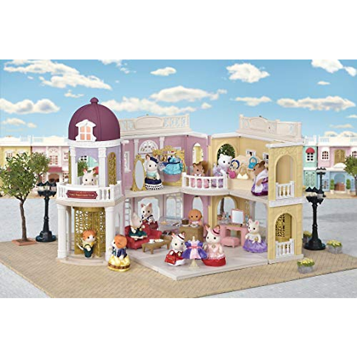 Calico Critters Town Series Grand Department Store, Fashion Dollhouse, 36 months to 96 months