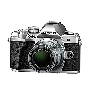 OM SYSTEM OLYMPUS M.Zuiko Digital 45mm F1.8 Silver For Micro Four Thirds System Camera, Compact Design Beautiful, Bokeh Bright