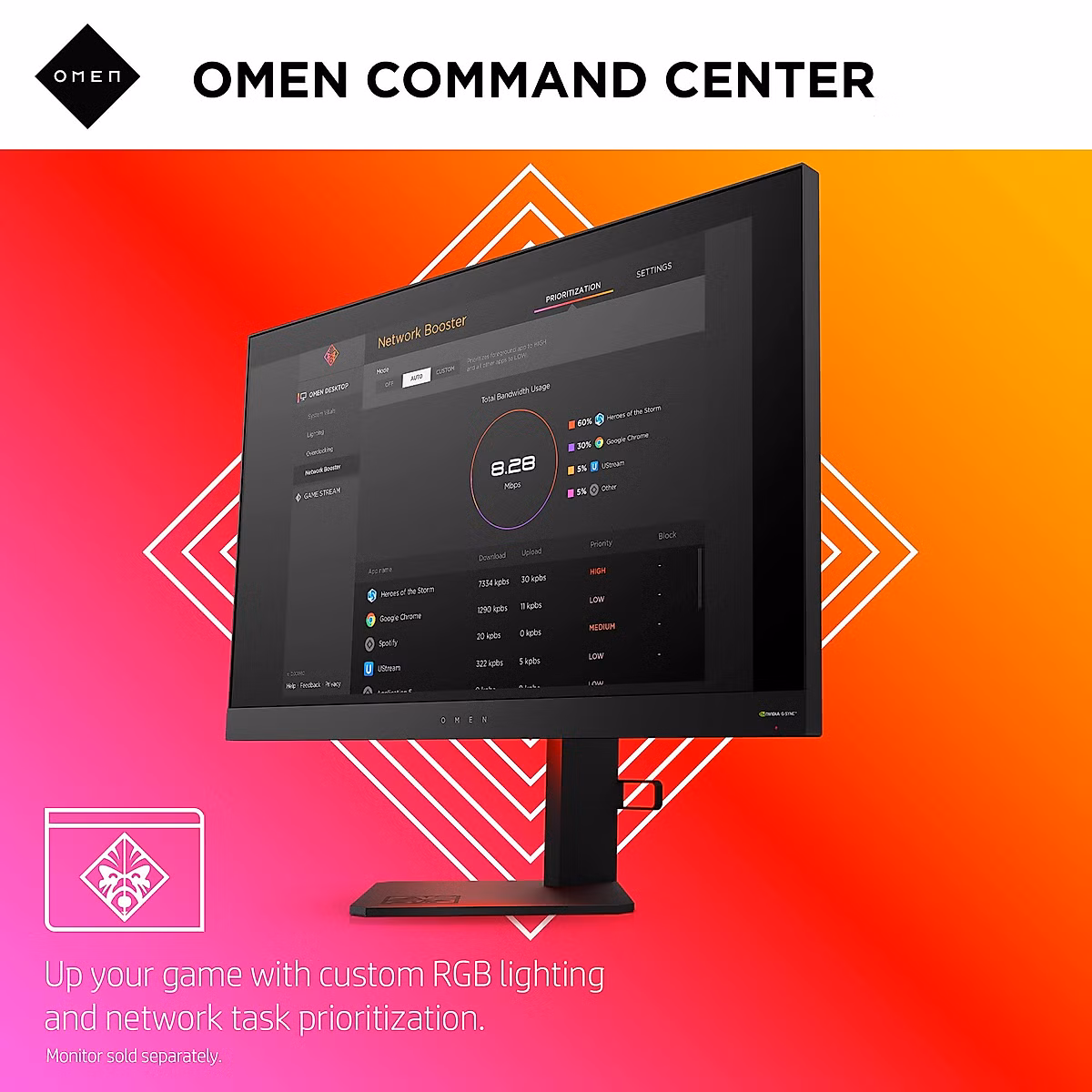 Omen by HP Obelisk Gaming Desktop Computer, 9th Generation Intel Core i9-9900K Processor, NVIDIA GeForce RTX 2080 SUPER 8 GB, HyperX 32 GB RAM, 1 TB SSD, VR Ready, Windows 10 Home (875-1023, Black)