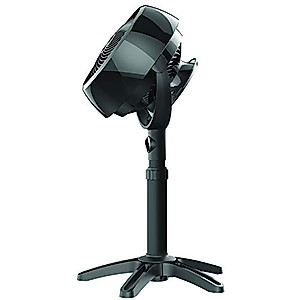 Vornado 7803 Large Pedestal Whole Room Air Circulator Fan with Adjustable Height, 3 Speed Settings, Removable Grill for Cleaning, Black