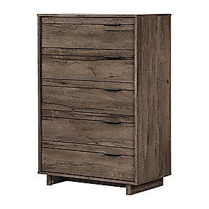 South Shore Fynn 5-Drawer Chest, Fall Oak