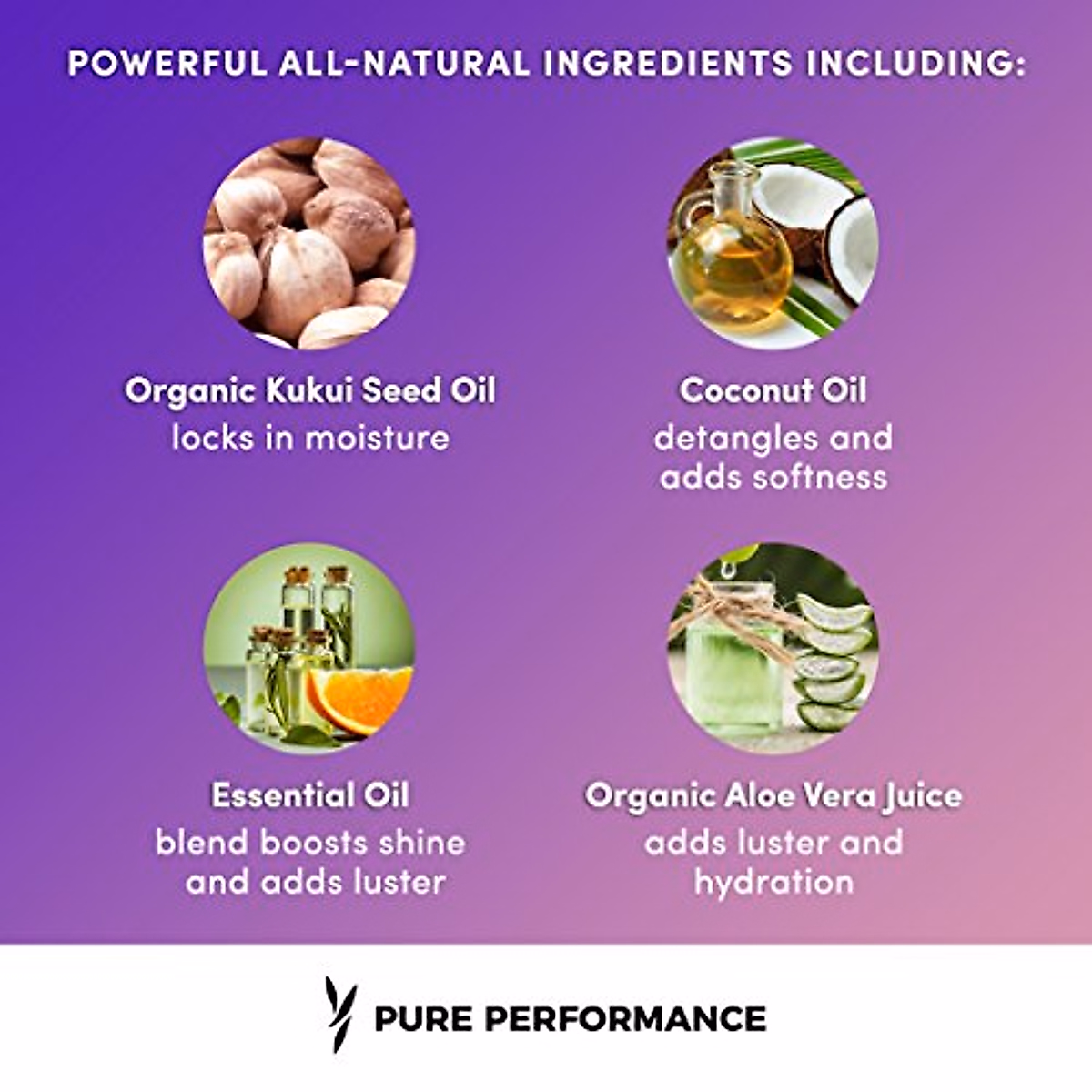 PURA D'OR Curl Therapy Conditioner (16oz) for Curly, Wavy or Frizzy Hair, Improves Shine, Definition & Bounce, Gentle Sulfate Free Formula Infused with Natural & Organic Ingredients for Men & Women