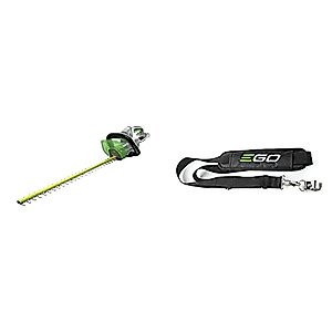 EGO Power+ HT2400 24-Inch 56-Volt Lithium-ion Cordless Hedge Trimmer - Battery and Charger Not Included & AP1500 Shoulder Strap for EGO 56V String Trimmer/Leaf Blower/Multi Head System