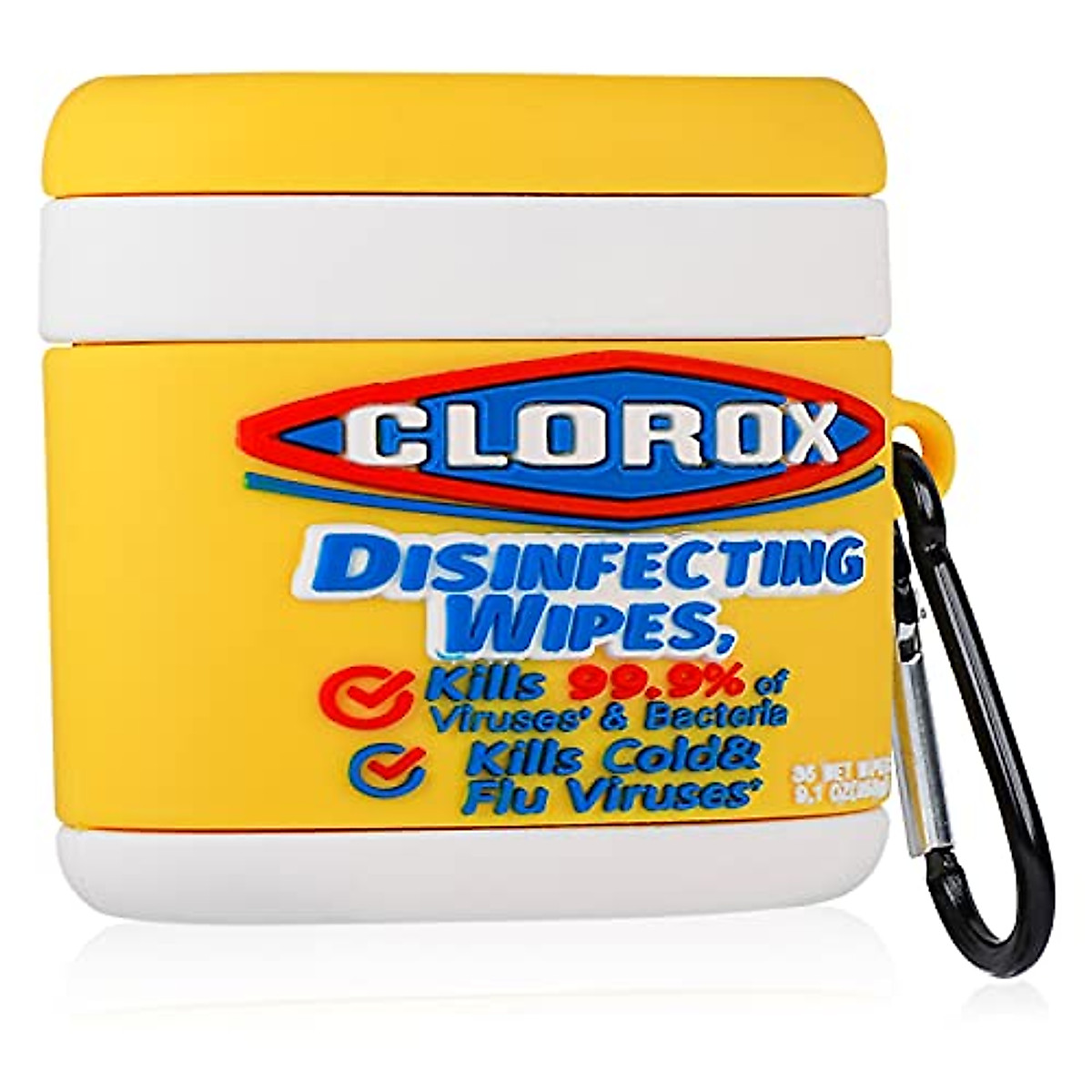 Oqplog for AirPod Pro 2019/Pro 2 Gen 2022Case Design Cover for AirPods Pro Silicone Cases Air Pods Pro Cute Funny Cartoon 3D Kawaii Fun Soft Fashion Cool Unique for Girls Boys Teen Girly (Yellow Clor)