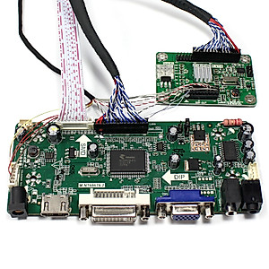 HDMI+VGA+DVI+Audio Input LCD Controller Board For LP156WF6 SP 11.6" 13.3" 14" 15.6" 17.3" 1920x1080 30Pins edp LCD Screen