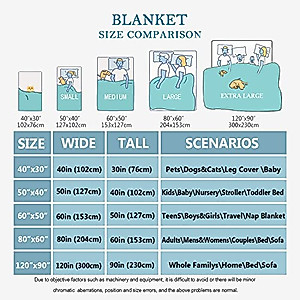 Baked Beans Food Throw Blanket - ​Super Soft Flannel Fleece Blanket for Gifts,Bedding Quilt Home Decor for Couch Sofa Bed All Season 30"x40" for Toddlers Pets
