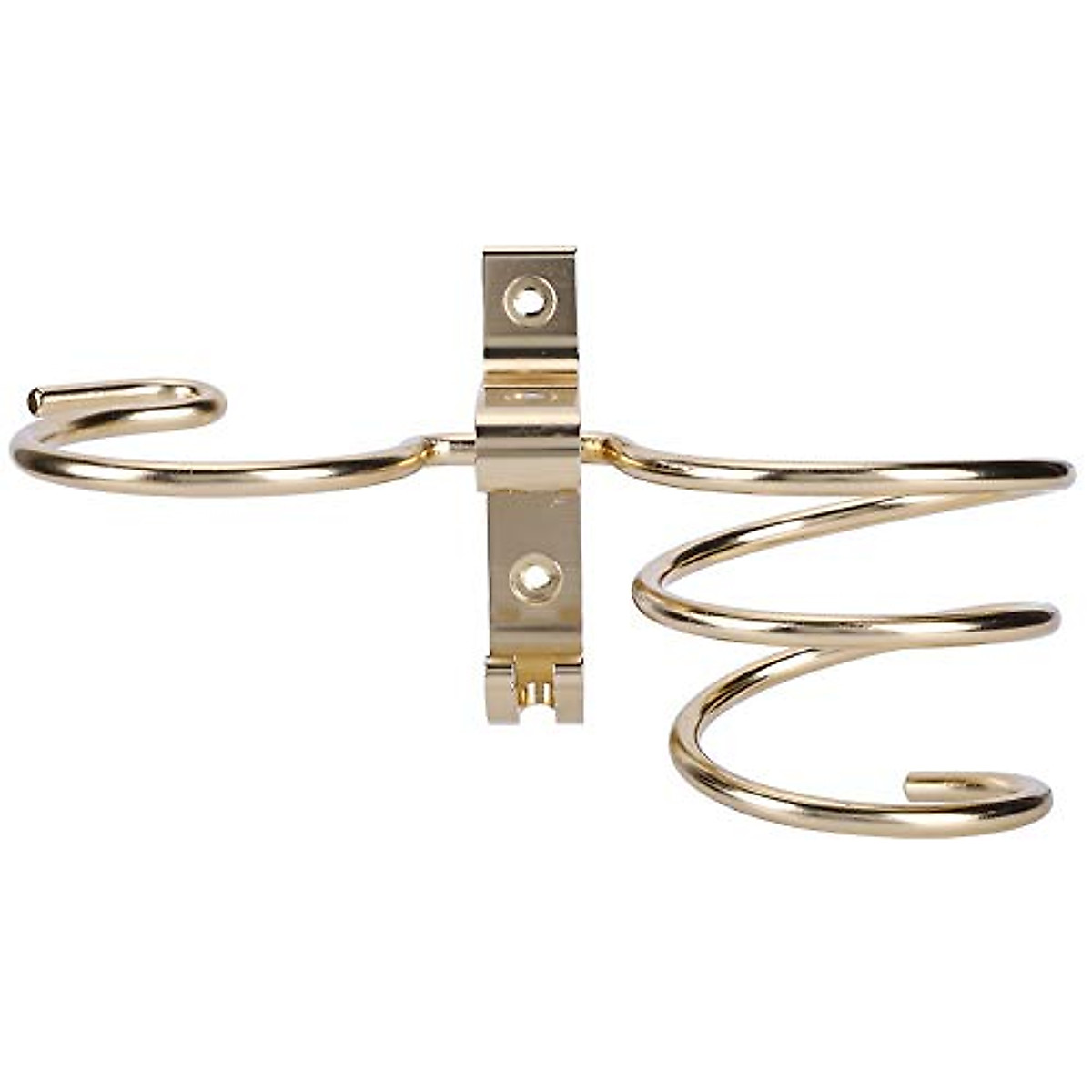 Space Aluminum Wall Mounted Hair Dryer Holder Spiral Hair Tools Hanging Rack Organizer Bathroom Storage Rack