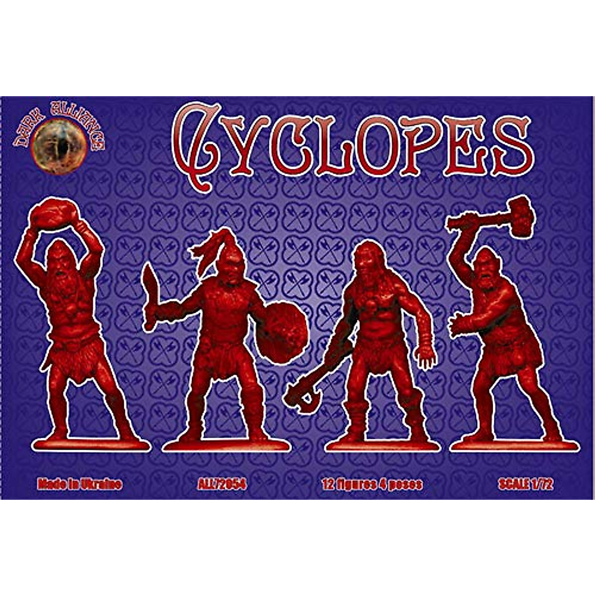 Dark Alliance DAL72054 1/72 Cyclops 12 Pieces, 4 Poses, Plastic Model